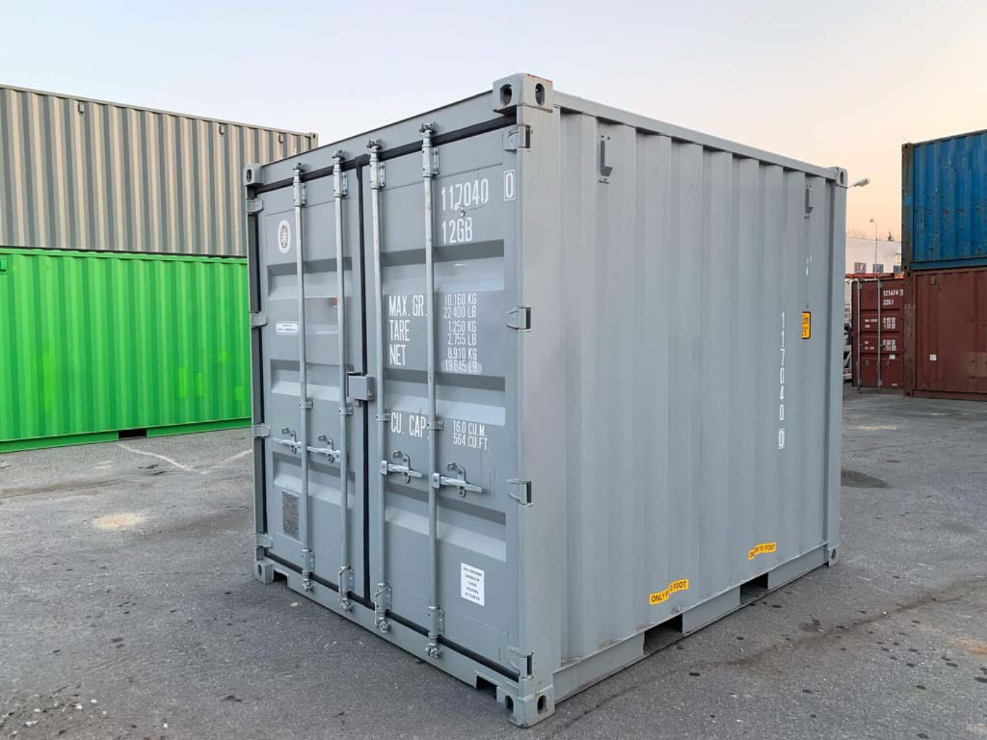 Container standard 10 piedi monovia – Baltes Container